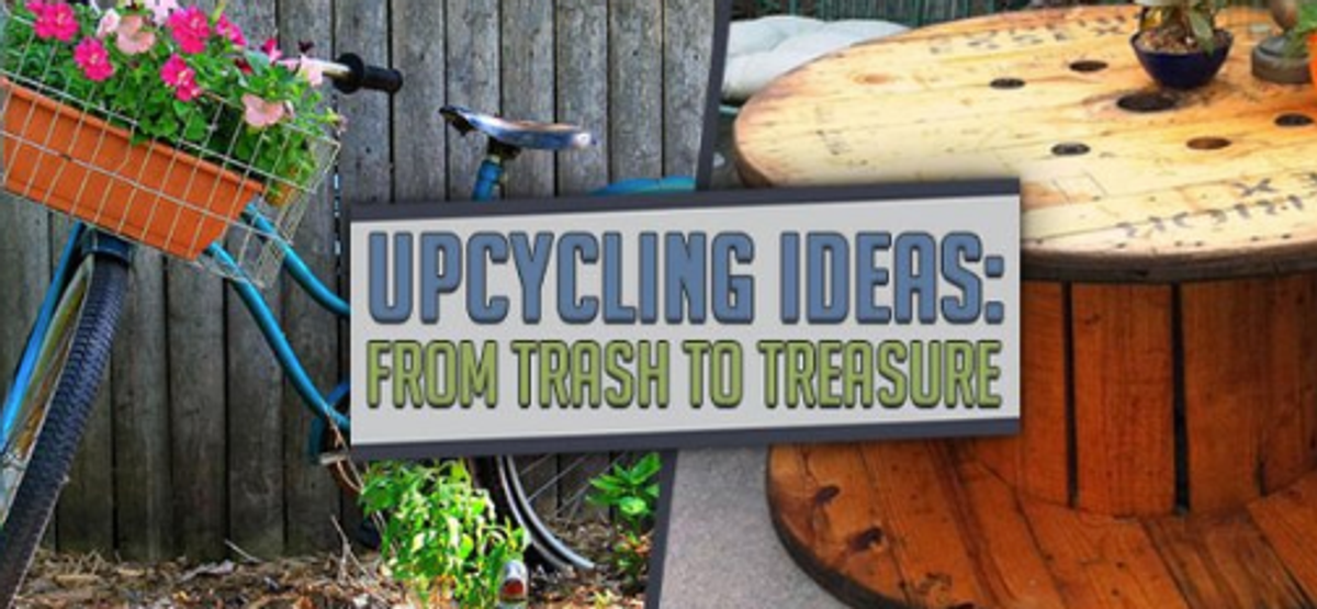 10 Awesome Trash to Treasure Projects