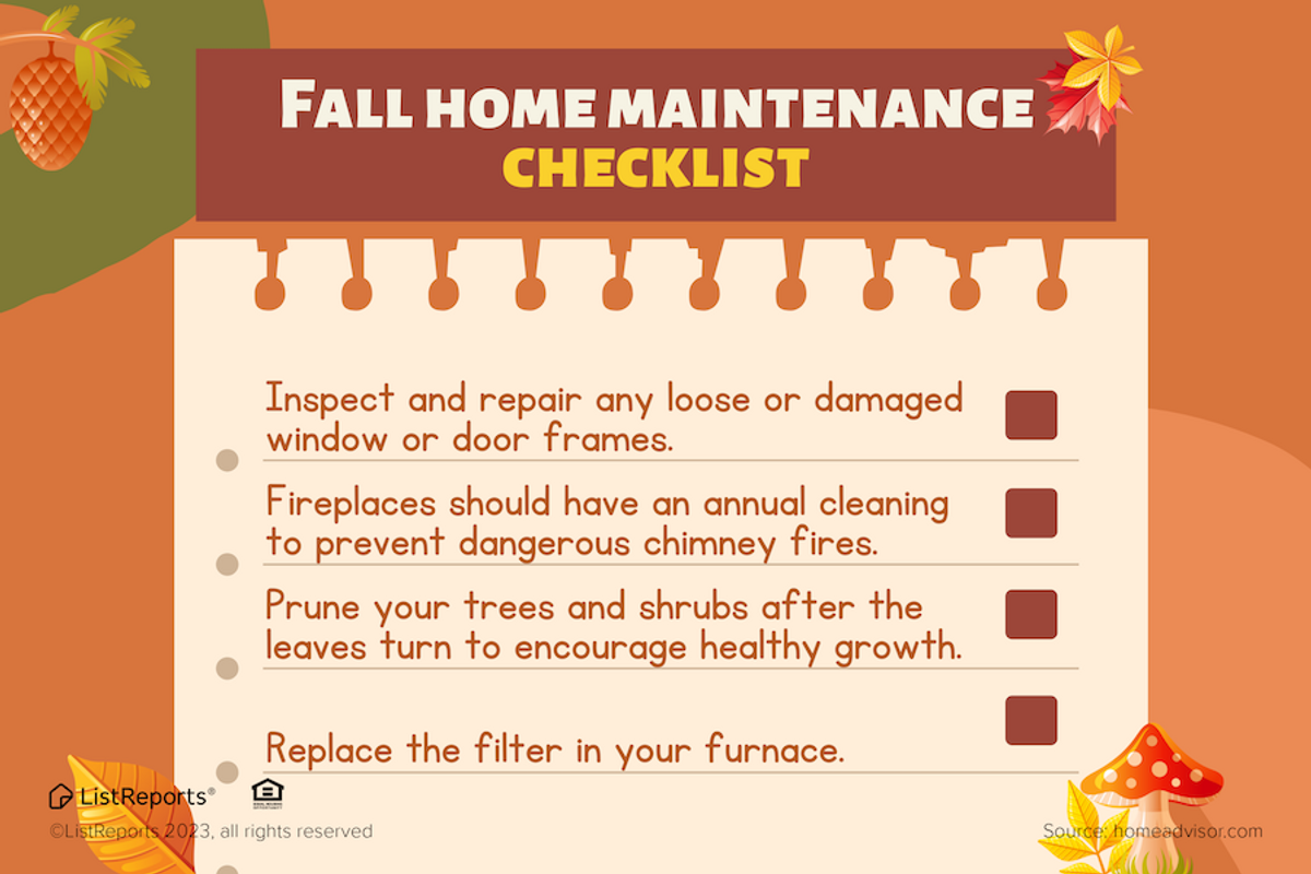 Fall Home Maintenance Checklist 2023