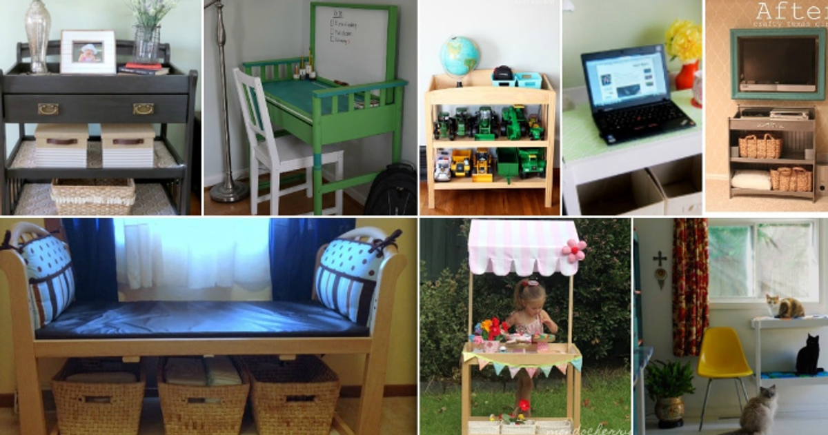 20 Brilliant Repurposing Projects For Changing Tables