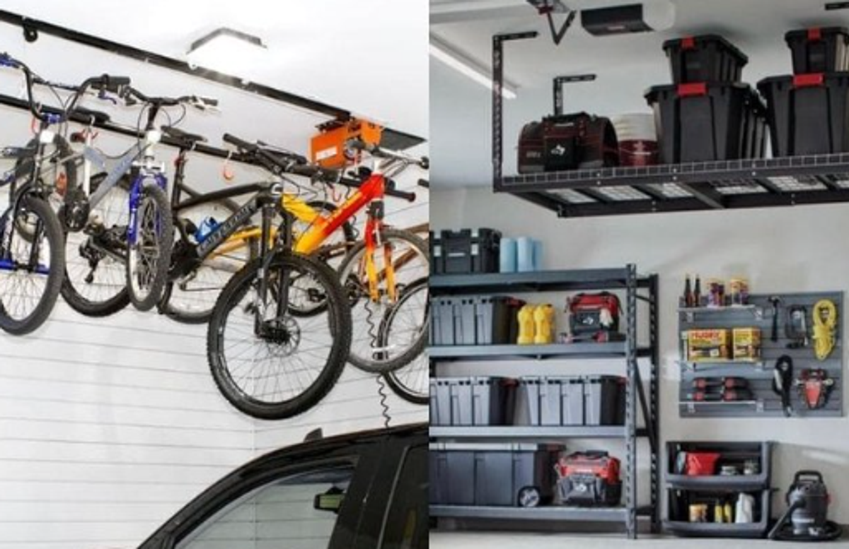 21 Garage Ceiling Storage Ideas to Save You Space